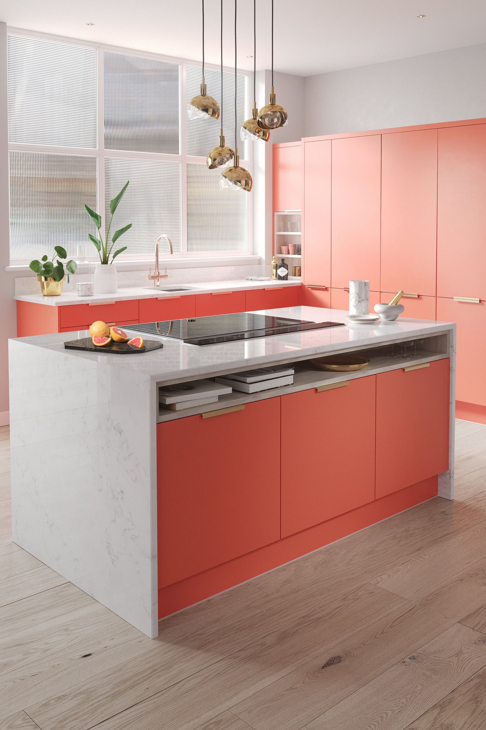 Top 10 trending examples of kitchen laminates color combination
